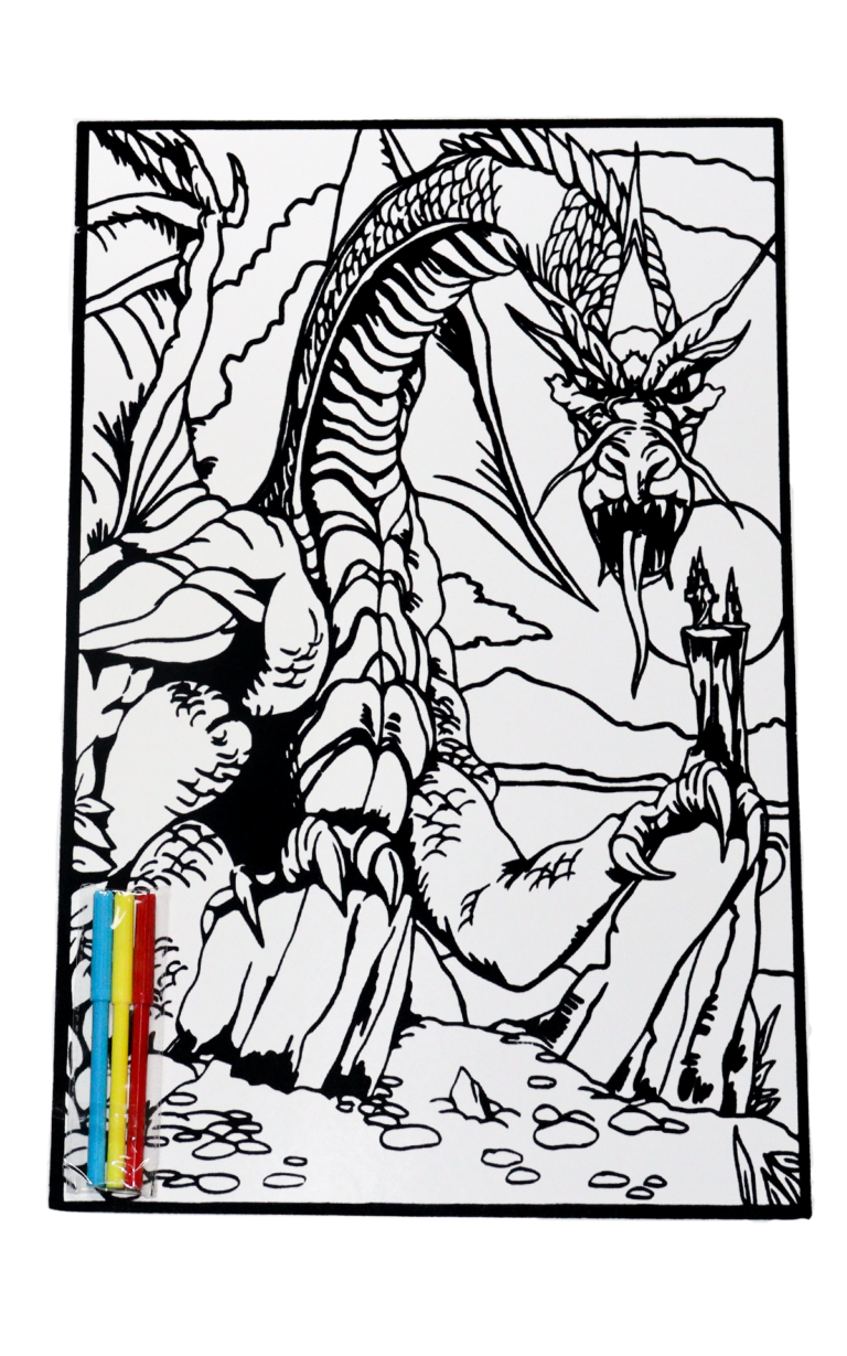 Foel Graphics Ltd - Flocked Velvet Art Colouring Boards, Posters ...